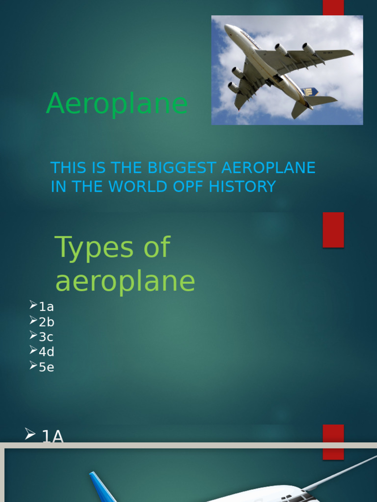 Aeroplane | PDF | History | Young Adult