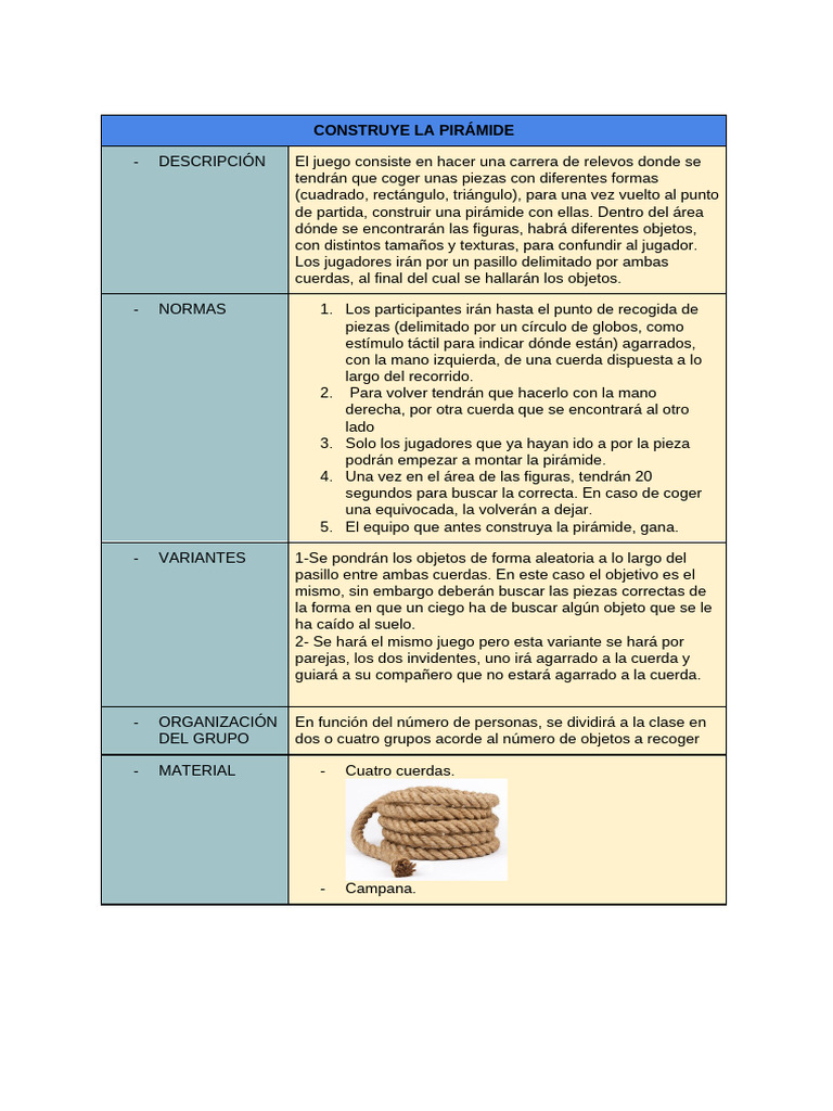 Construye La Pirámide | PDF | Hogar, jardinería y bricolaje | Arte