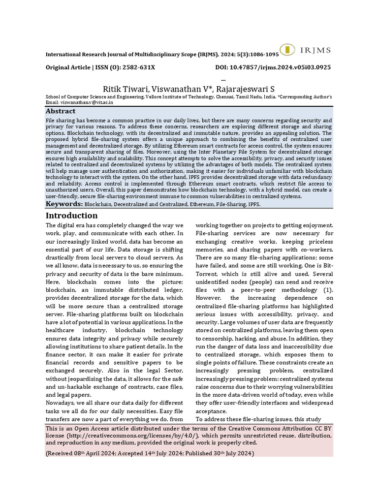 Ref 3 | PDF | Peer To Peer | Databases