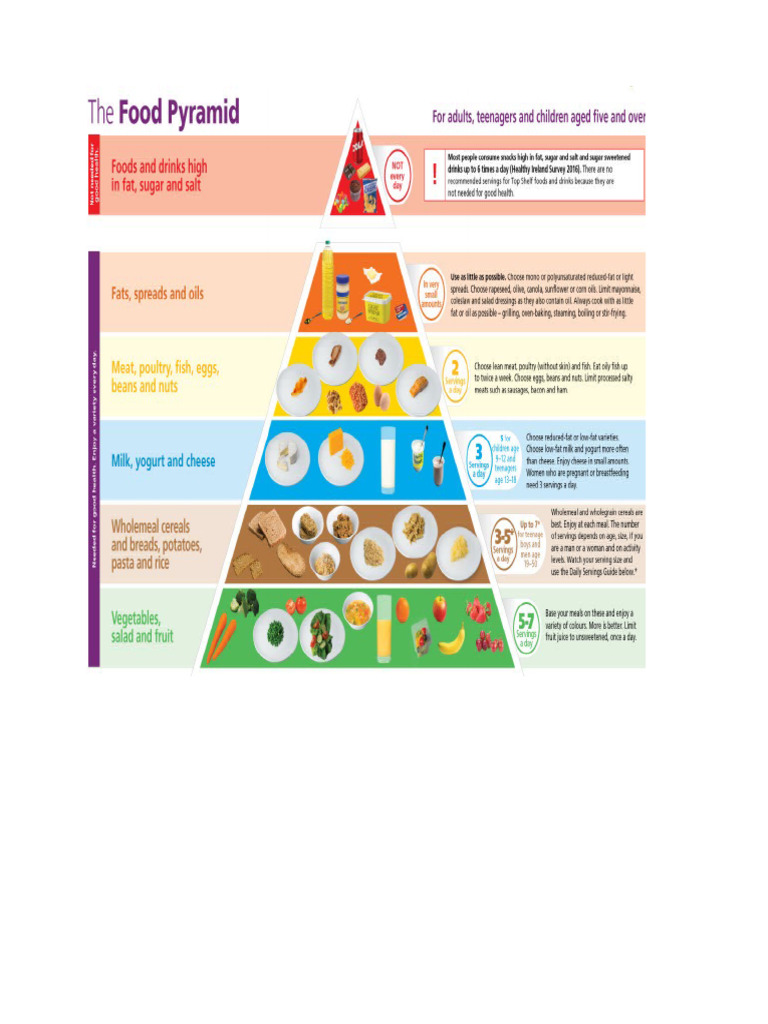 Food Pyramid | PDF