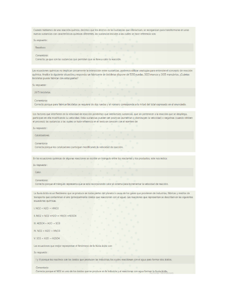 Act3 - Reaccionando Con La Industria | PDF