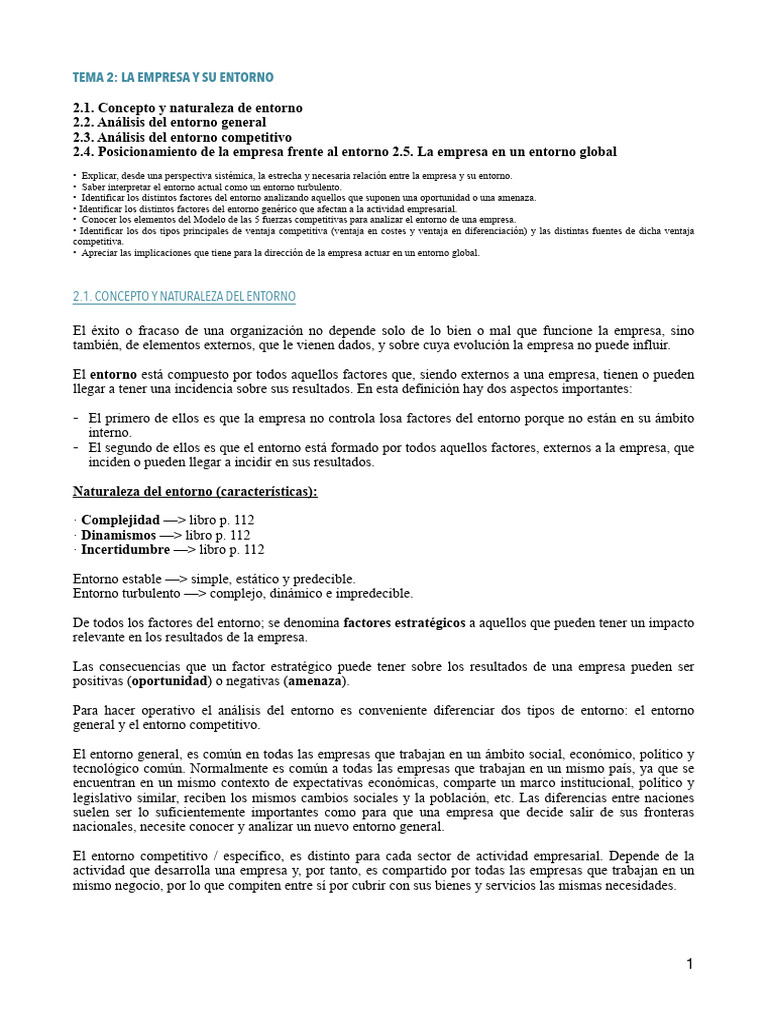 Resums Tema 2 Ade | PDF | Business | Mercado (economía)
