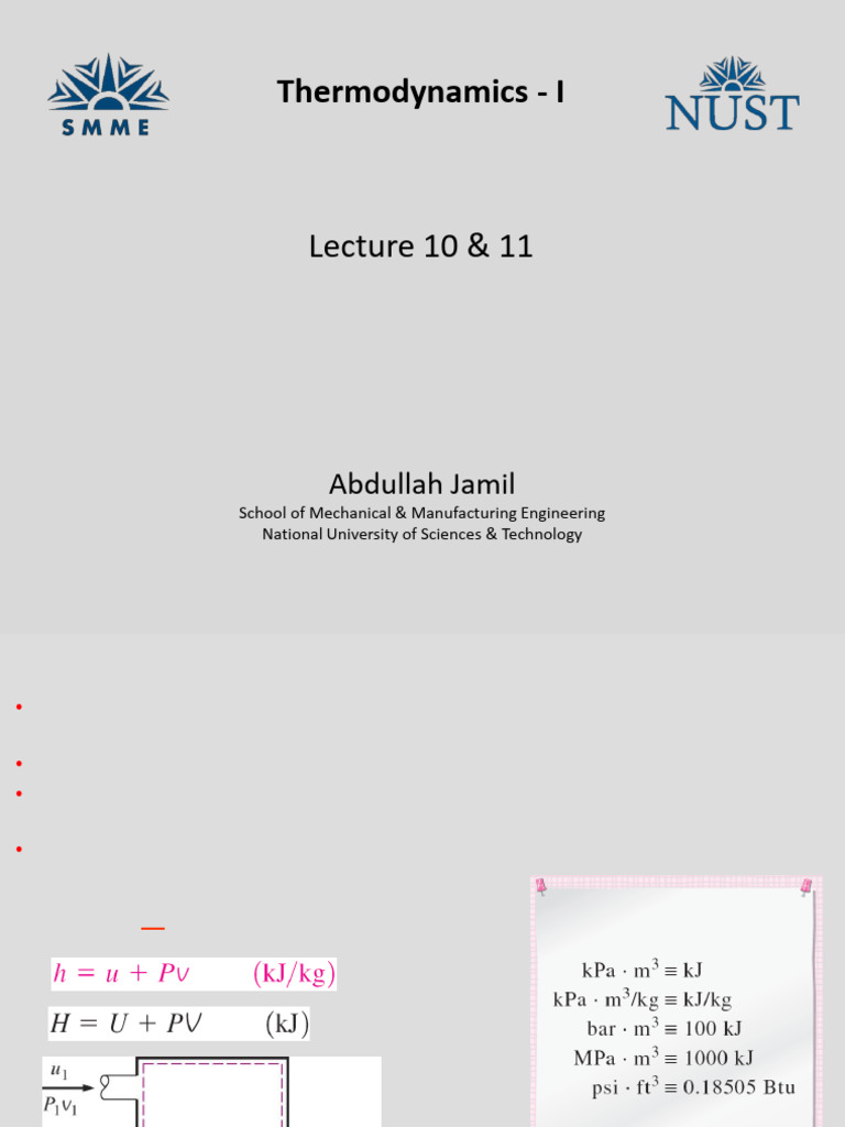 Lec10, 11 | PDF | Liquids | Vapor