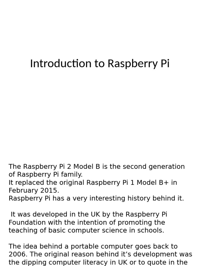 Rasp | PDF | Computers