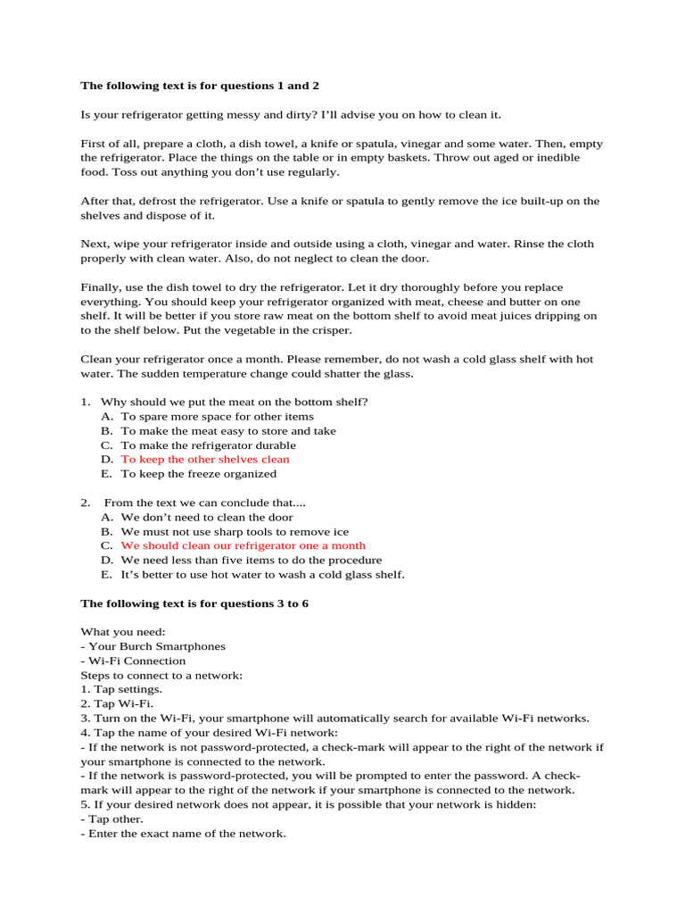 SOAL UJIAN PTS JUNI 2021 | PDF | Fax | Refrigerator