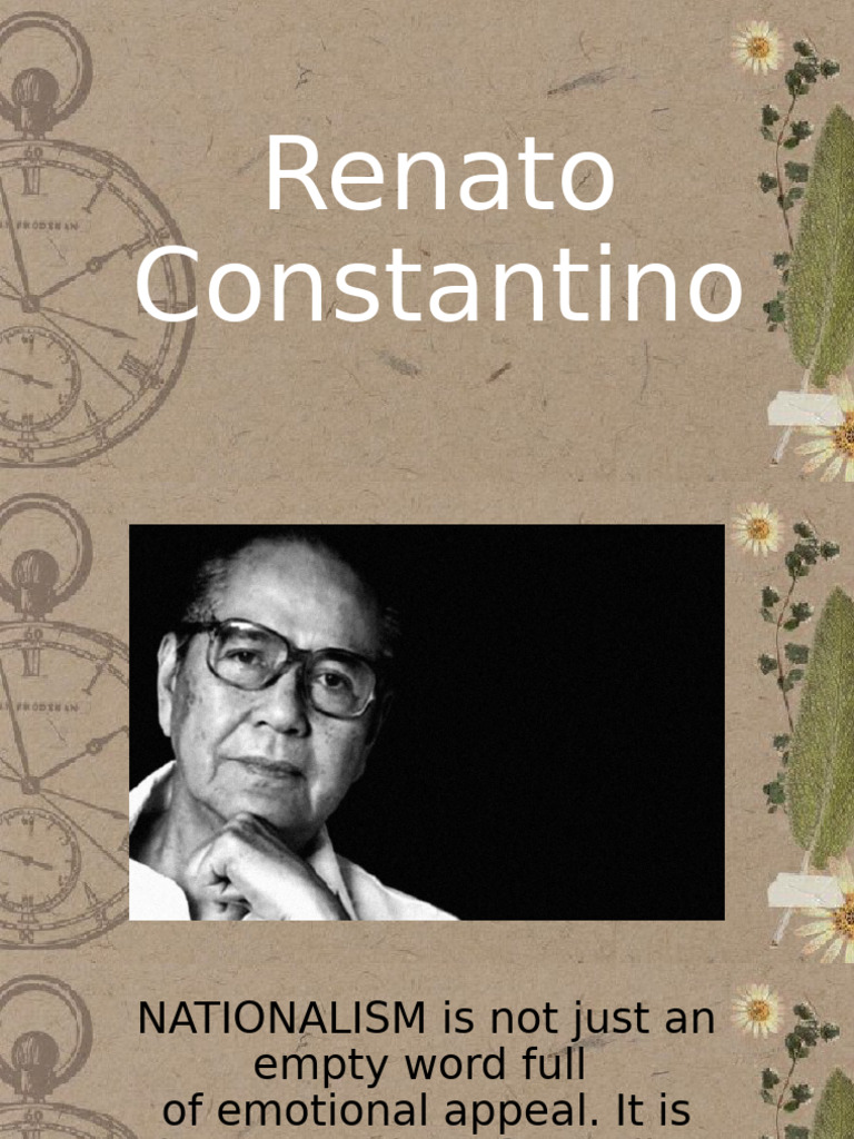 Renato Constantino WPS Office | PDF | Philippines | Nationalism