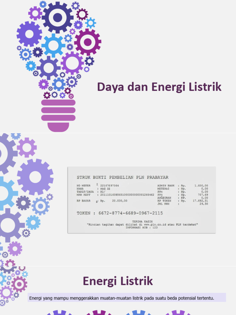 Daya, Energi, dan Biaya Listrik Rumah | PDF | Sains & Matematika