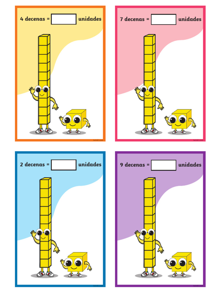 Sa M 1654572307 Tarjetas Valor Posicional - Ver - 1 | PDF