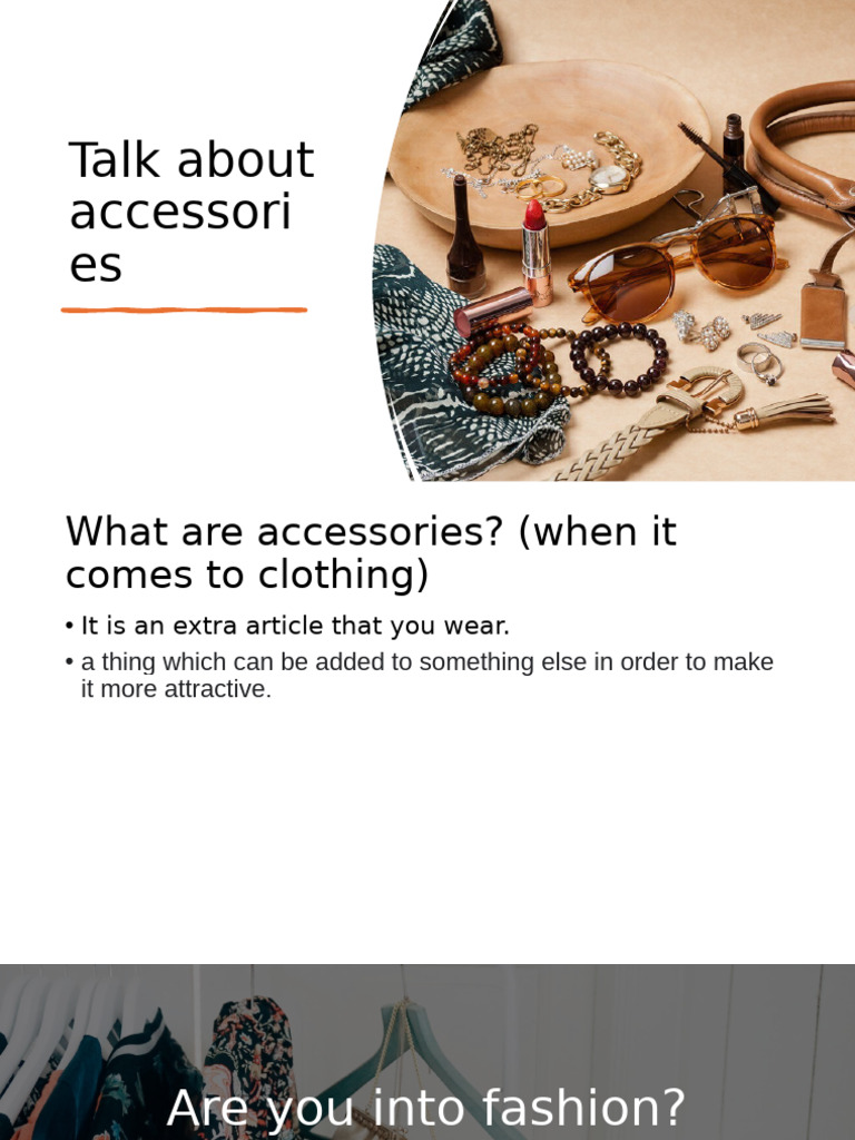 Talk About Accessories | PDF | Fashion Accessories | Scarf