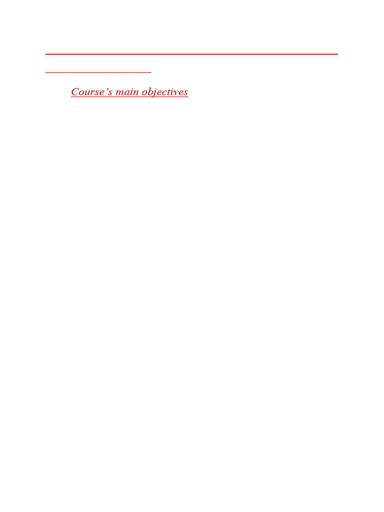 Modules Main and Sub Objectives | PDF | Translations | Linguistics