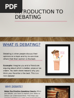 G11 - Debate Writing Samples - AY 2024-25 | PDF | Social Media ...