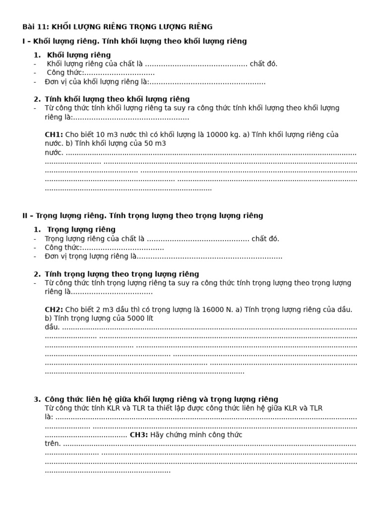 Bài tập KLR, TLR | PDF