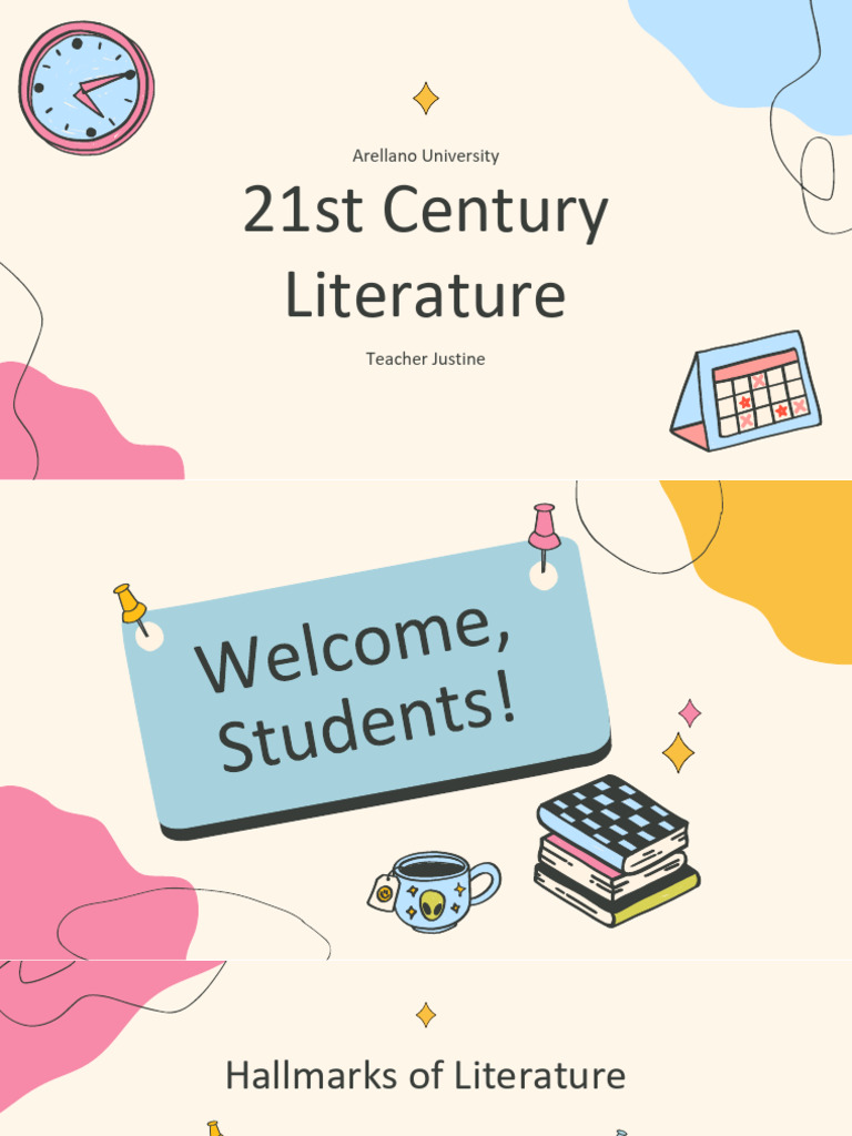 Hallmarks of 21st Century Literature | PDF