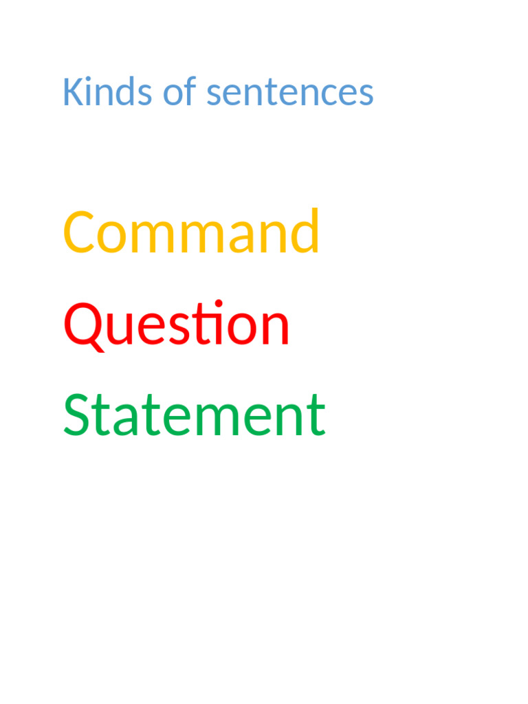 Fragment and Complete Sentences For Marzi - Unti Rewa's Maid | PDF ...