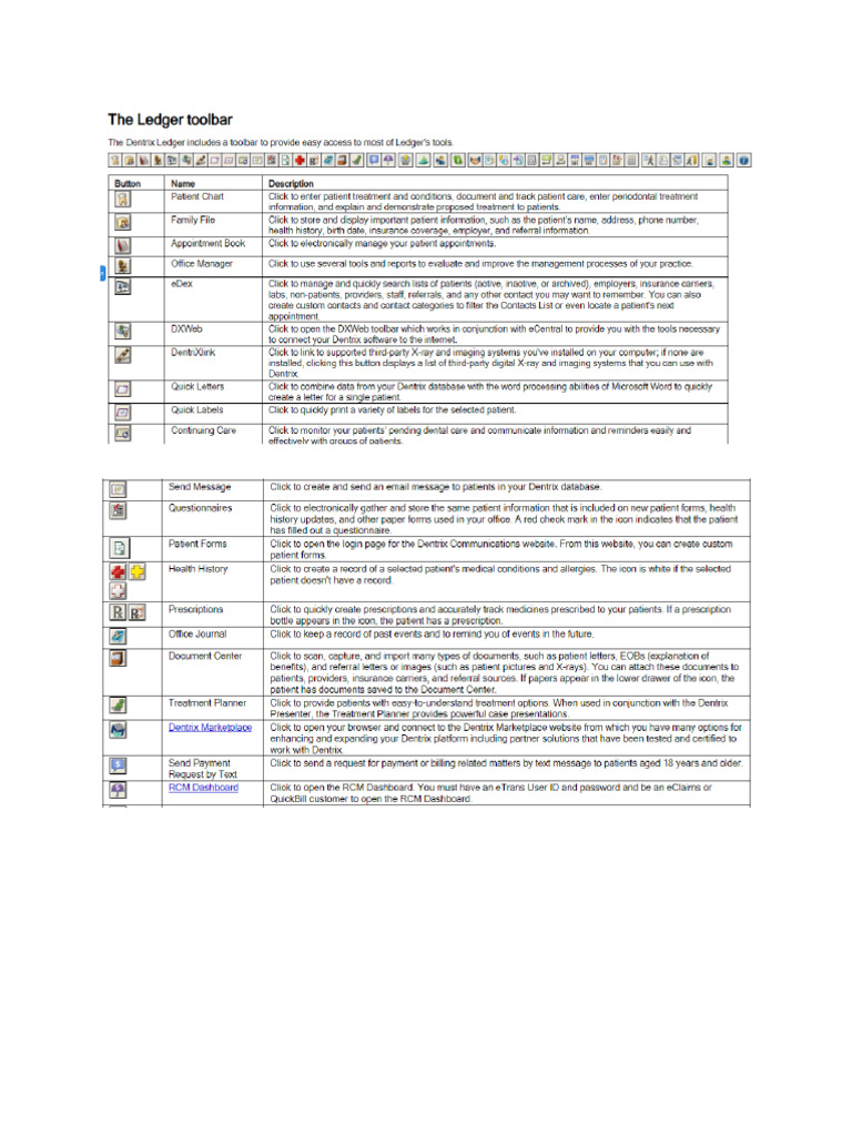 Dentrix Software Features Overview | PDF | Medical Prescription | Periodontology