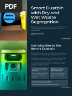 Iot Based Smart Dustbin | PDF | Arduino | Computer Science