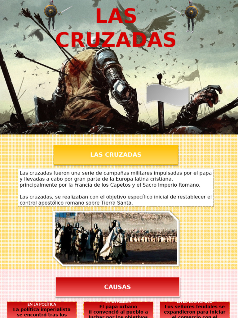 Historia de las Cruzadas: Causas y Consecuencias | PDF | Cruzadas | Saladin
