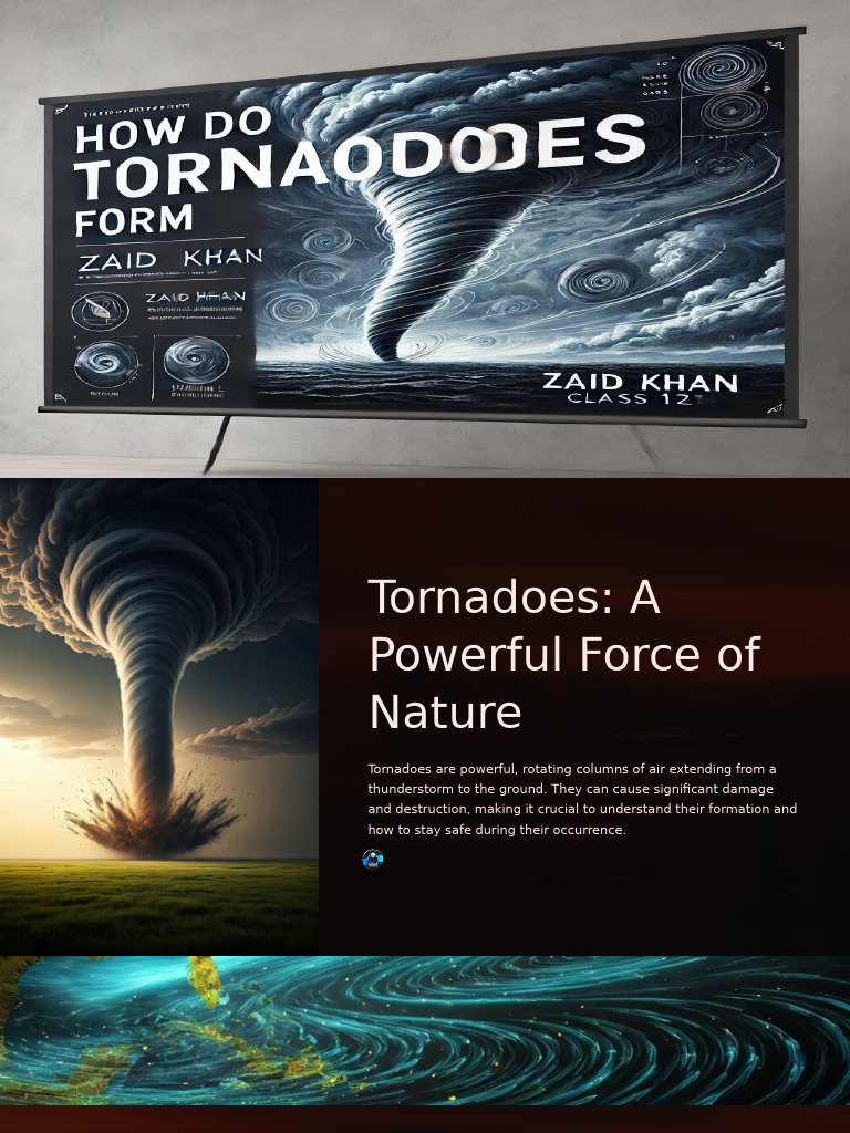 How Do Tornadoes Form by Zaid Class 12th Lily | PDF | Thunderstorm ...