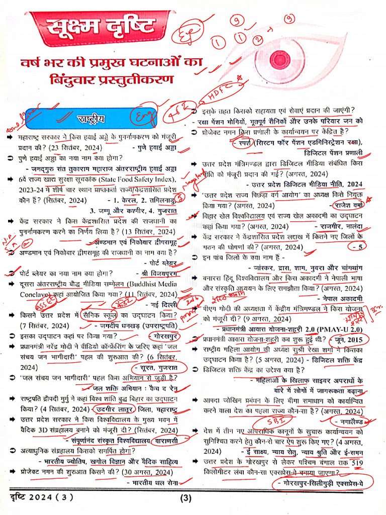 Eye Drishti Class 01 | PDF