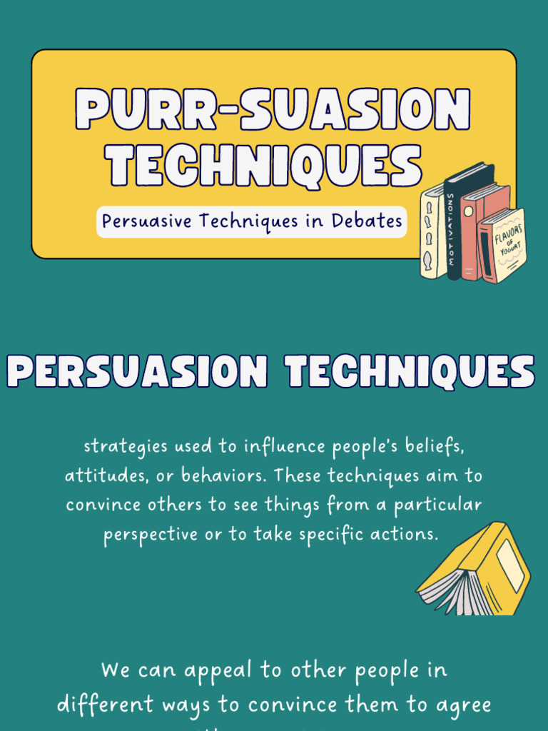 Persuasion Techniques | PDF | Fallacy | Logic