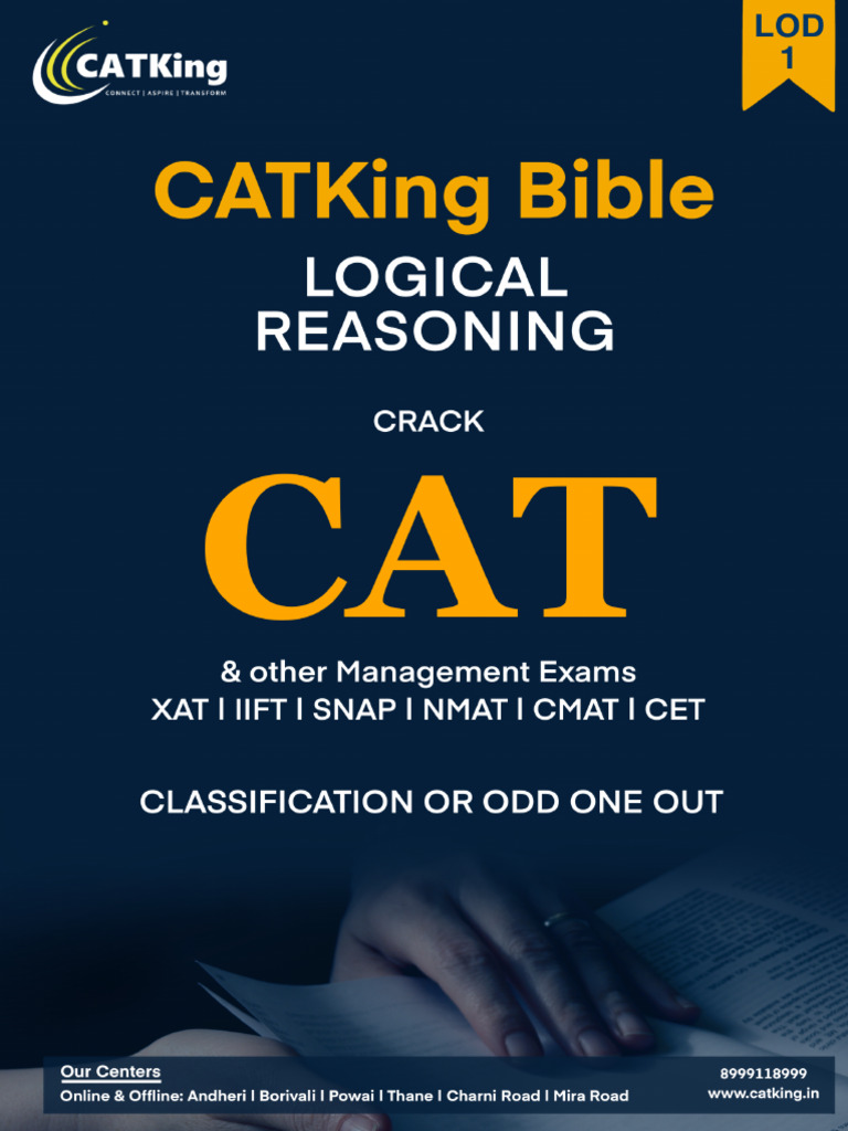 17 Classification or Odd One Out Must Do For Non Cat Exams | PDF