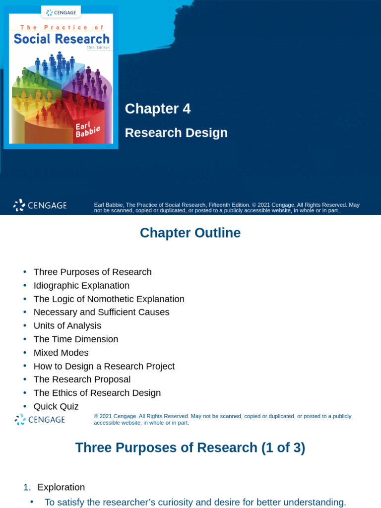 Babbie15e ch04 | PDF | Causality | Hypothesis