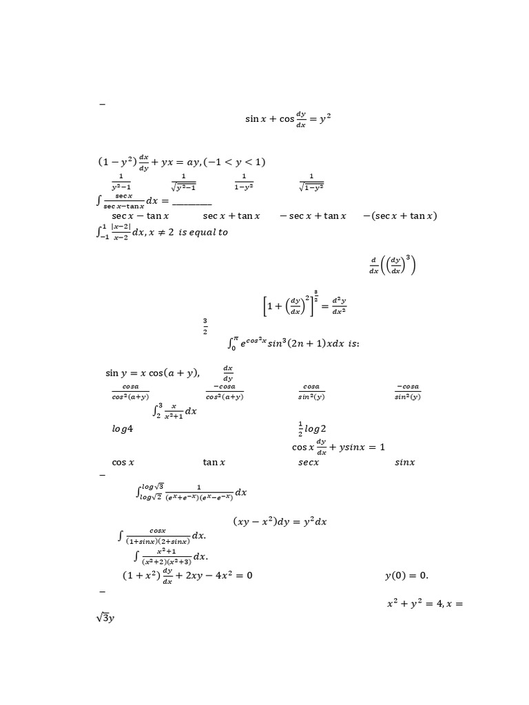 Chapter 7 8 9 Test 1 Pdf Mathematical Objects Equations
