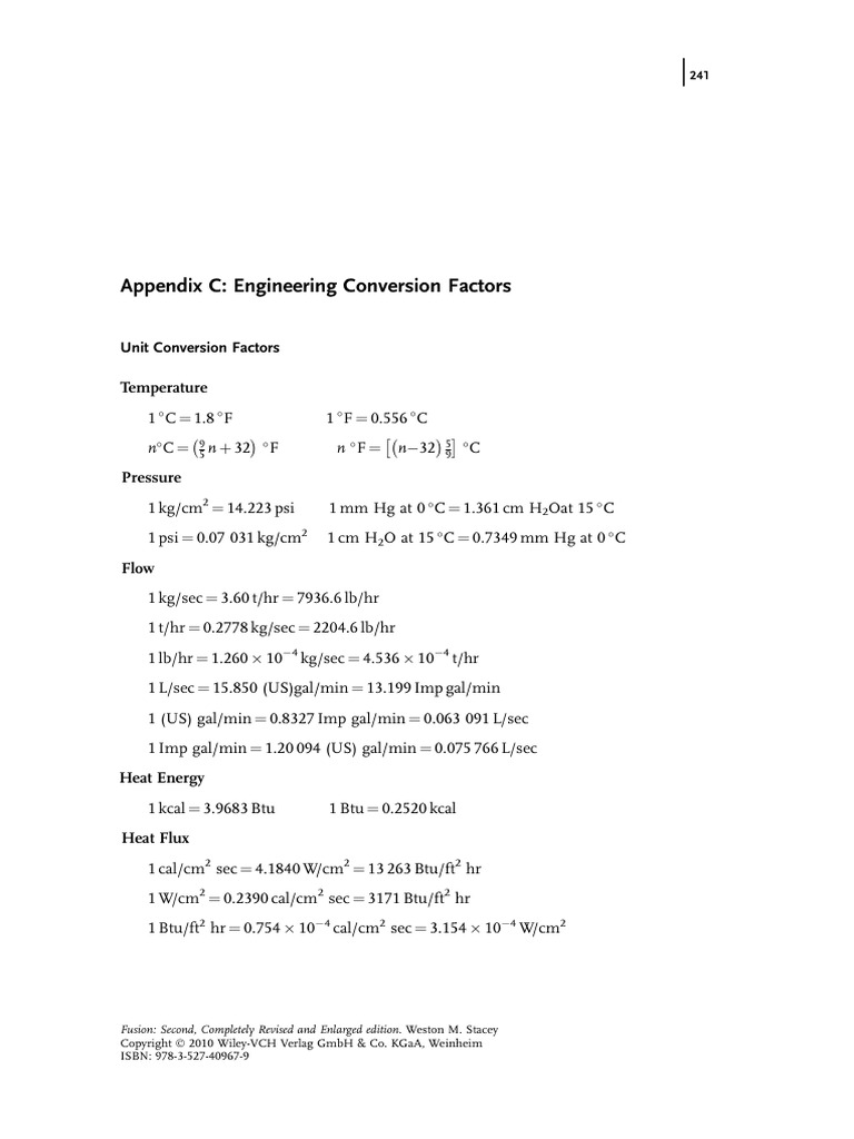 Flow Rate Conversion Factors | PDF
