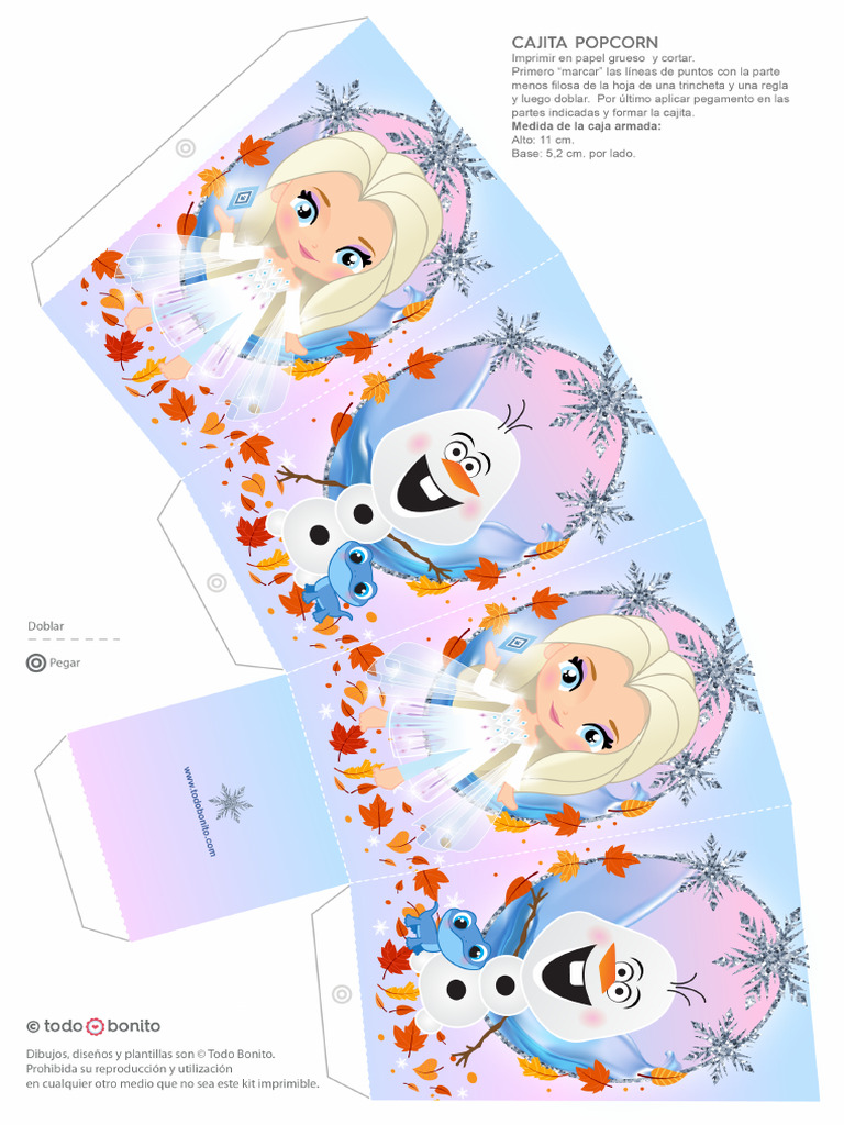 Frozen2 Caja Popcorn ELSA+OLAF | PDF