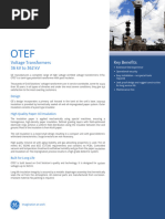 OTCF Capacitor Voltage Transformer Manual | PDF | Capacitor | Transformer