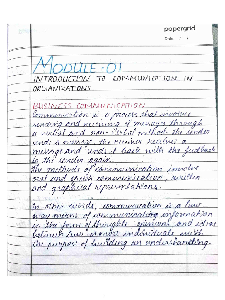 Business Communication | PDF