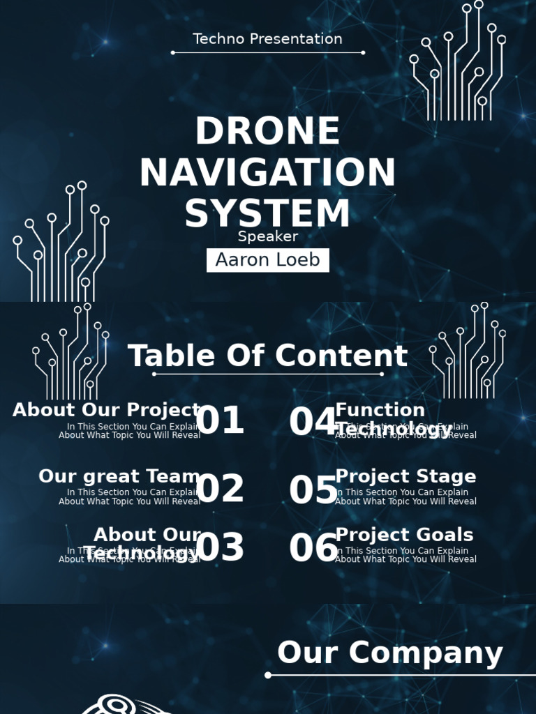 Navy Modern Drone Navigation System Technology Presentation | PDF ...