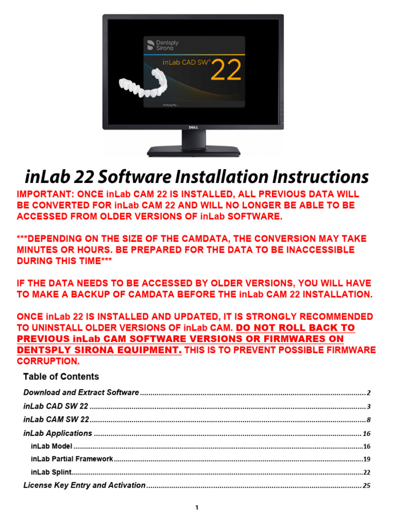 Inlab 22 Install Instructions | PDF | Installation (Computer Programs) | Software Engineering