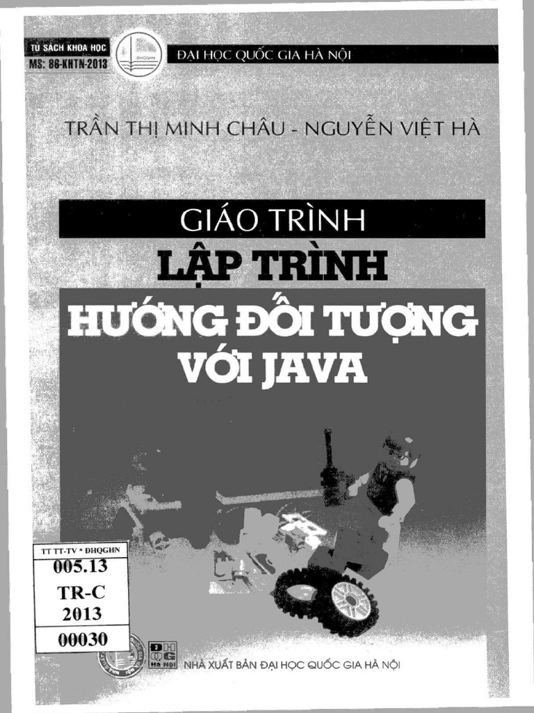 Giáo Trình Lập Trình Hướng Đối Tượng Với Java | PDF