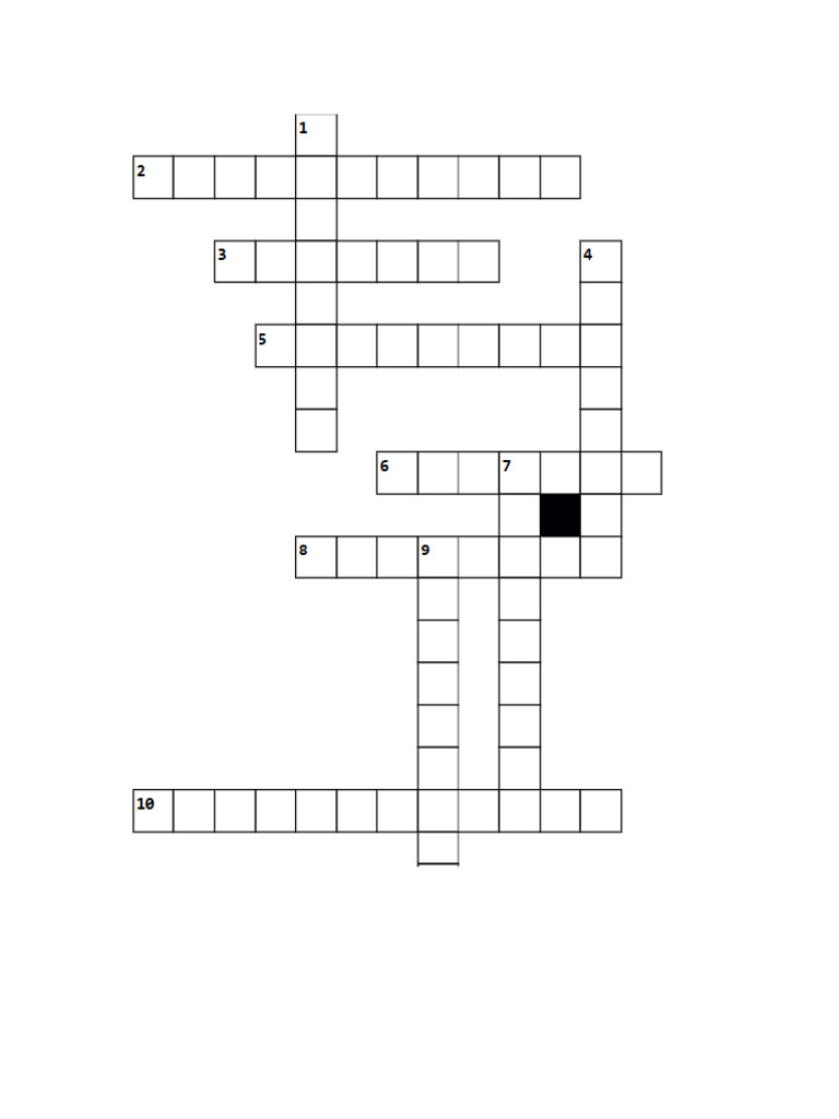Crossword Puzzle - Grade 7 | PDF