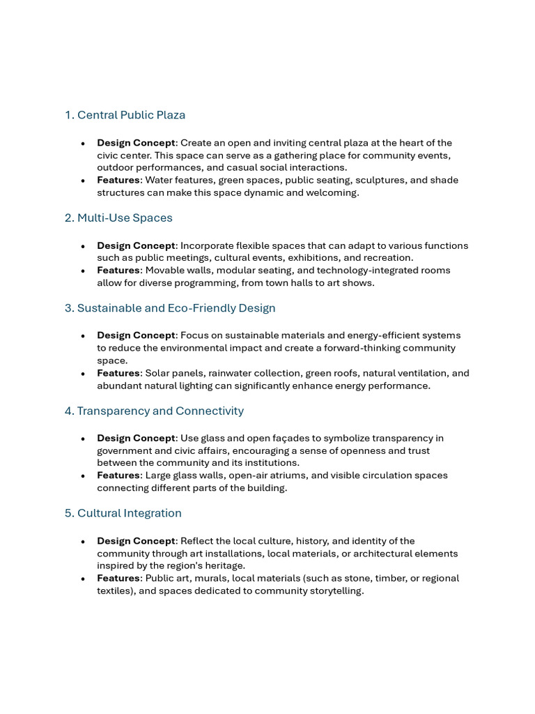 Document 1 1 | PDF | Community | Sustainable Design