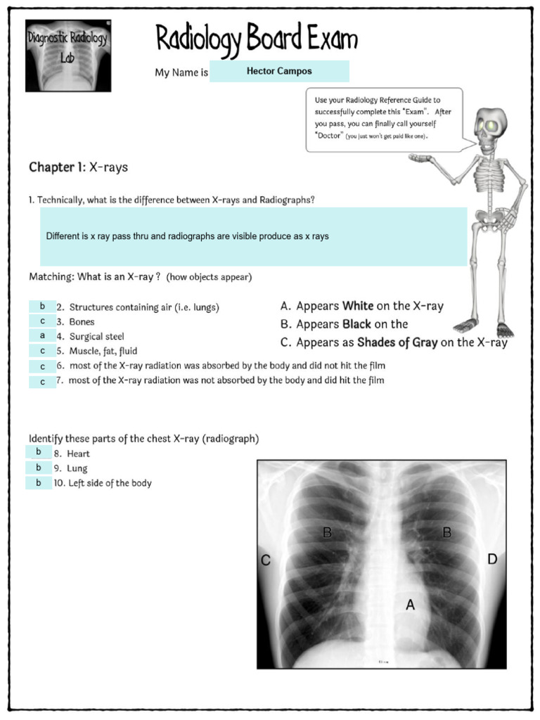 Copy of Radiology Board Exam STUDY GUIDE | PDF