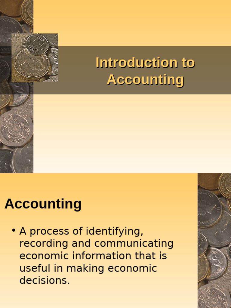 Chapter-1 | PDF | Bookkeeping | Accounting