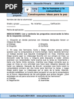 Reflexiona Debate y Expresate Proyectos Aula 5to PACO Teacher ...