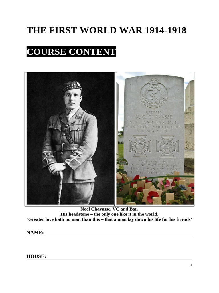 WWI Notes | PDF | Trench Warfare | Austria Hungary