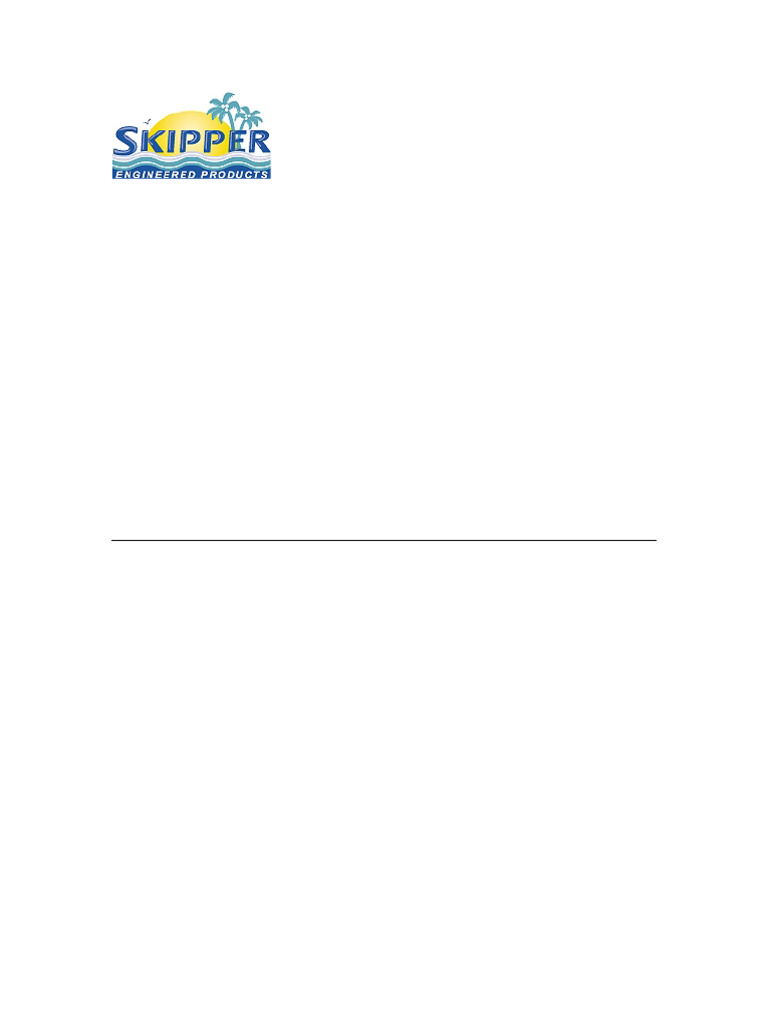 Skipper Steering 8-24-09 (On Web) | PDF | Valve | Pump
