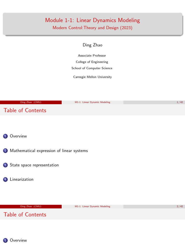 M1_1_after_class (1) | PDF | Control Theory | Linear Algebra
