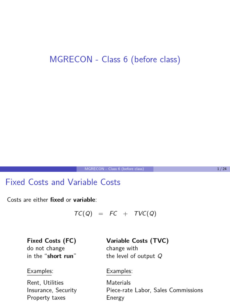 24-Daytime2024ME CS06 BeforeClass | PDF | Economic Equilibrium | Demand