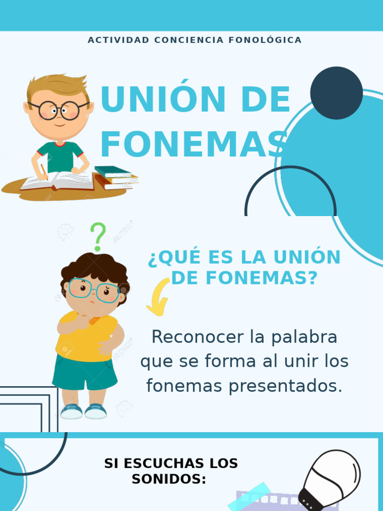 Unión de Fonemas | PDF | Artes del Lenguaje y Comunicación