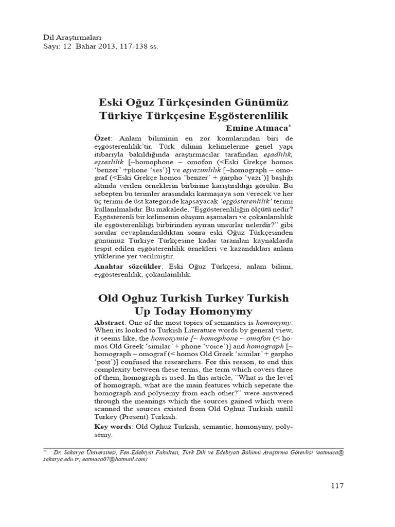 Eski O - Uz T - RK - Esinden G - N - M - Z T - Rkiye T - RK - Esine E - G - Sterenlilik (#64779 ...