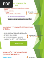 Onicectomia | PDF | Clavo (anatomía) | Dedo del pie