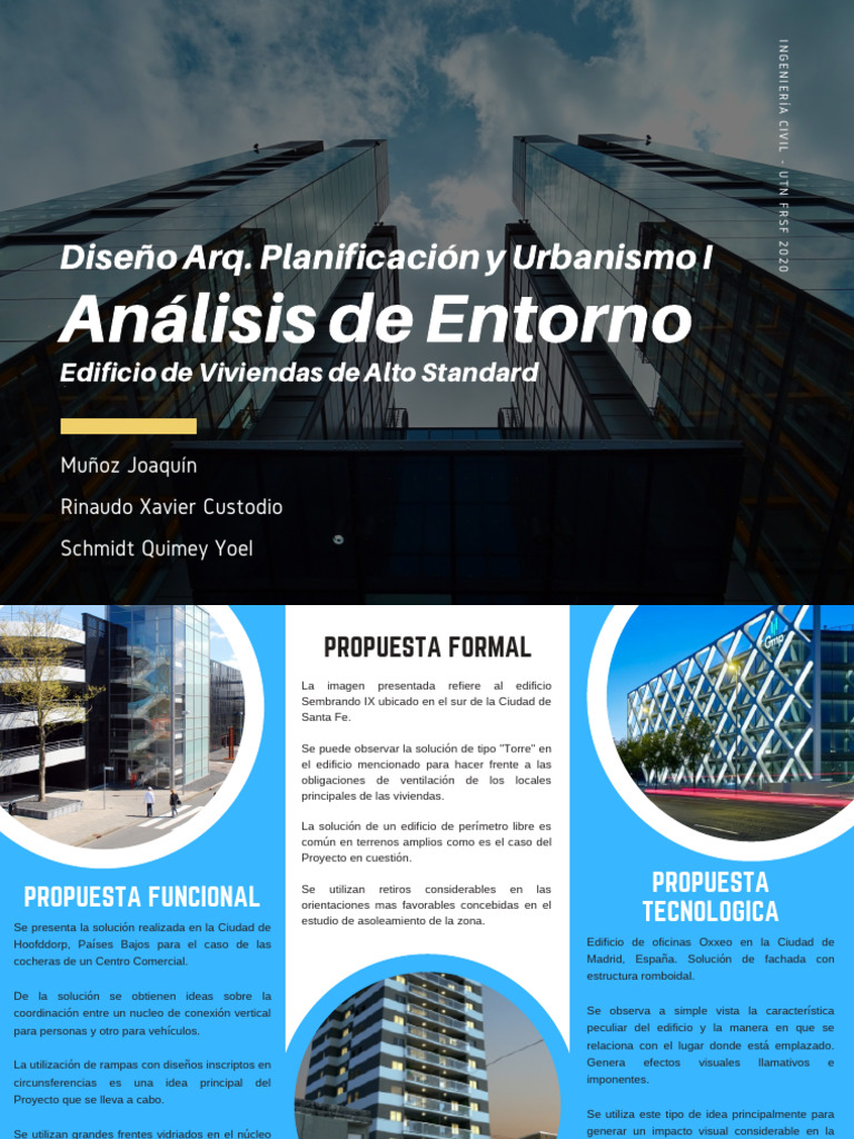 Análisis de Entorno TP3 - Calidad | PDF | edificio | Urbanismo