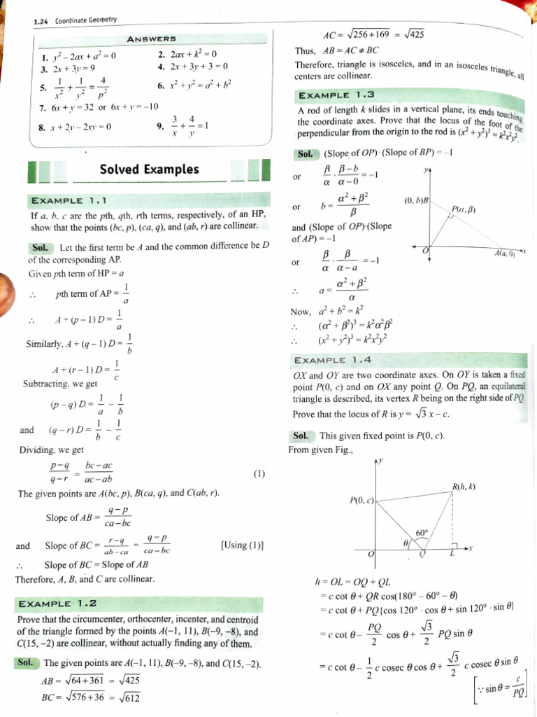 Coordinate Geometry | PDF