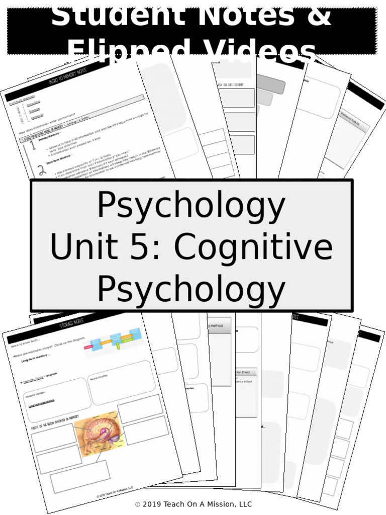 Cognition Student Notes | PDF | Memory | Recall (Memory) Cognition Student Notes | PDF | Memory | Recall (Memory)