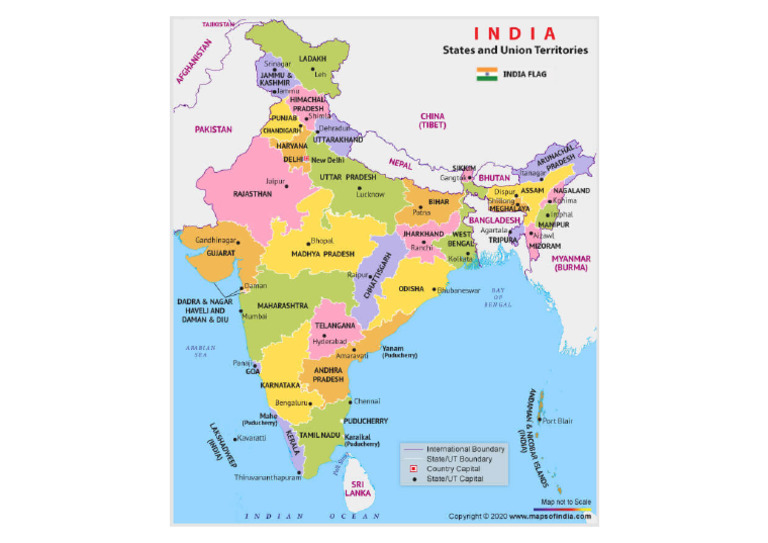 India Map 700x834 | PDF